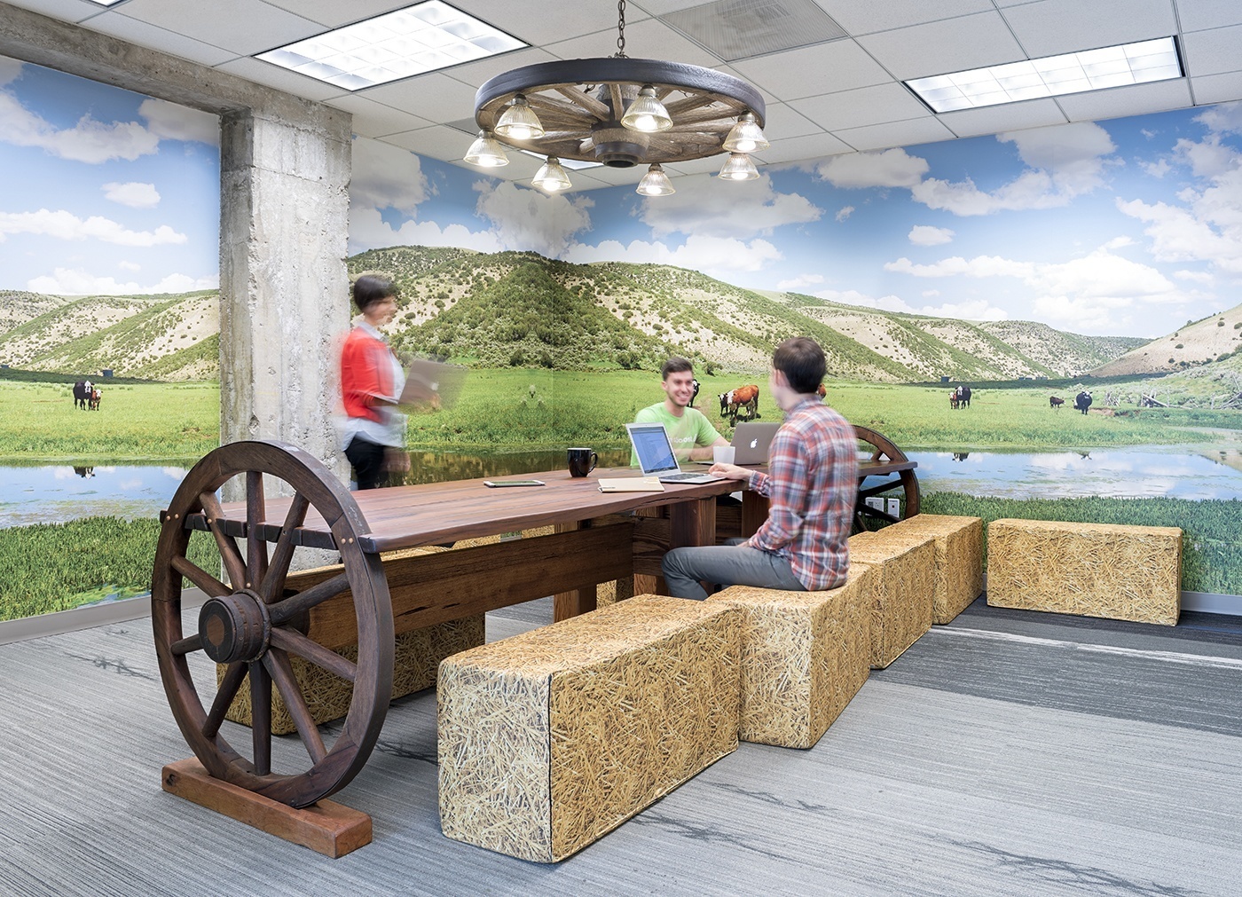 SIXINCH USA Office Interior Meeting Room Bench Seating | SIXINCH® USA