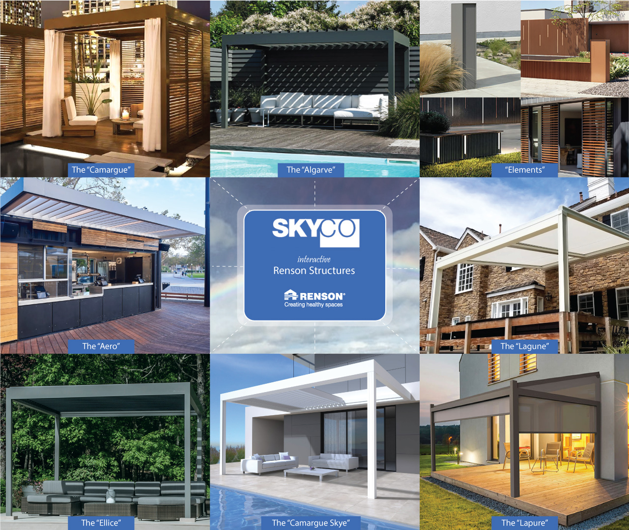 Skyco's Renson Structures | Skyco Shading System