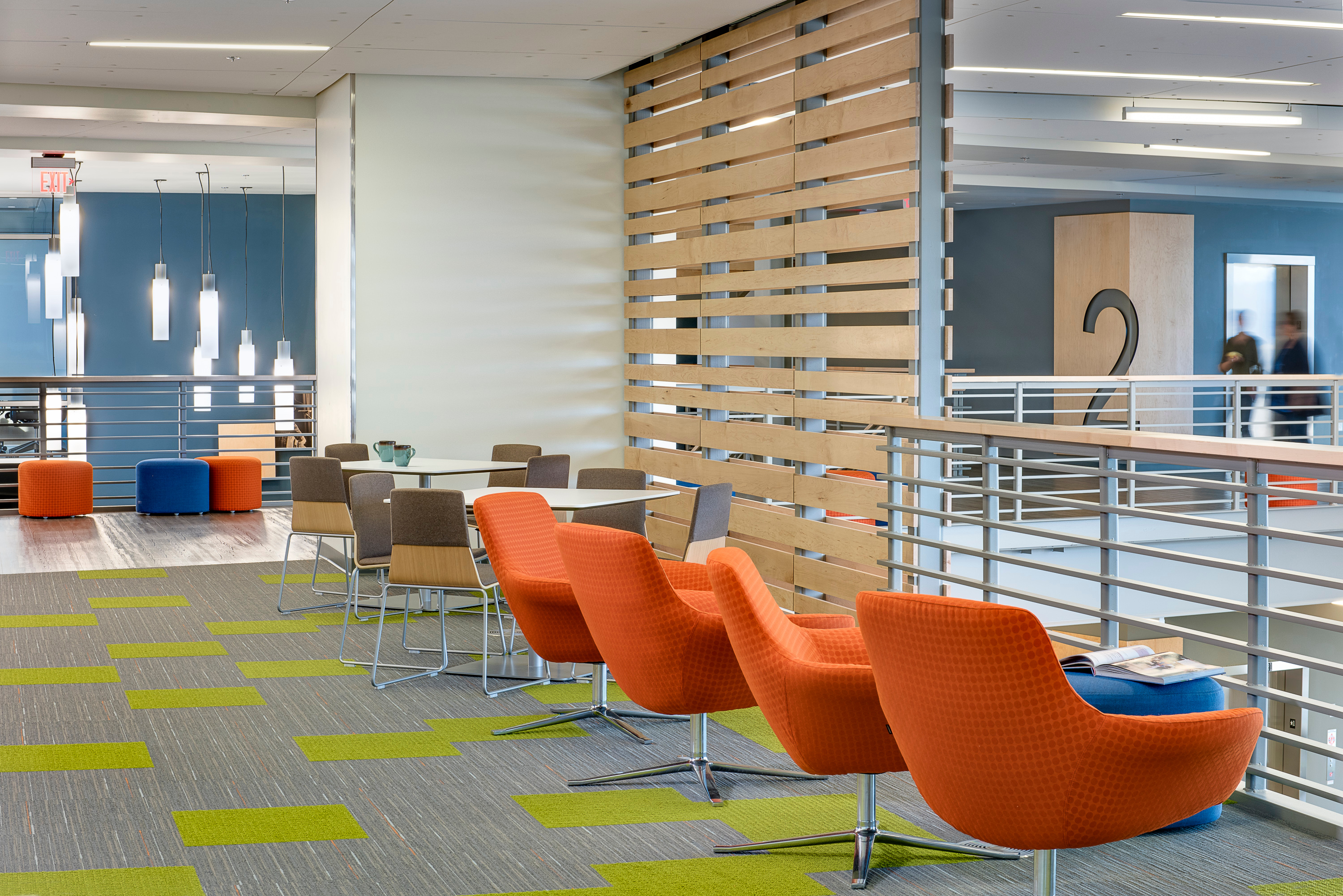SMA Architects BCBS Office Seating Area | SMA Architects