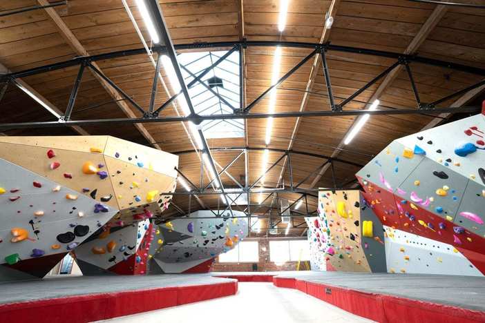 Climbing Gym: The Spot Denver Bouldering Gym | Eldorado Climbing Walls