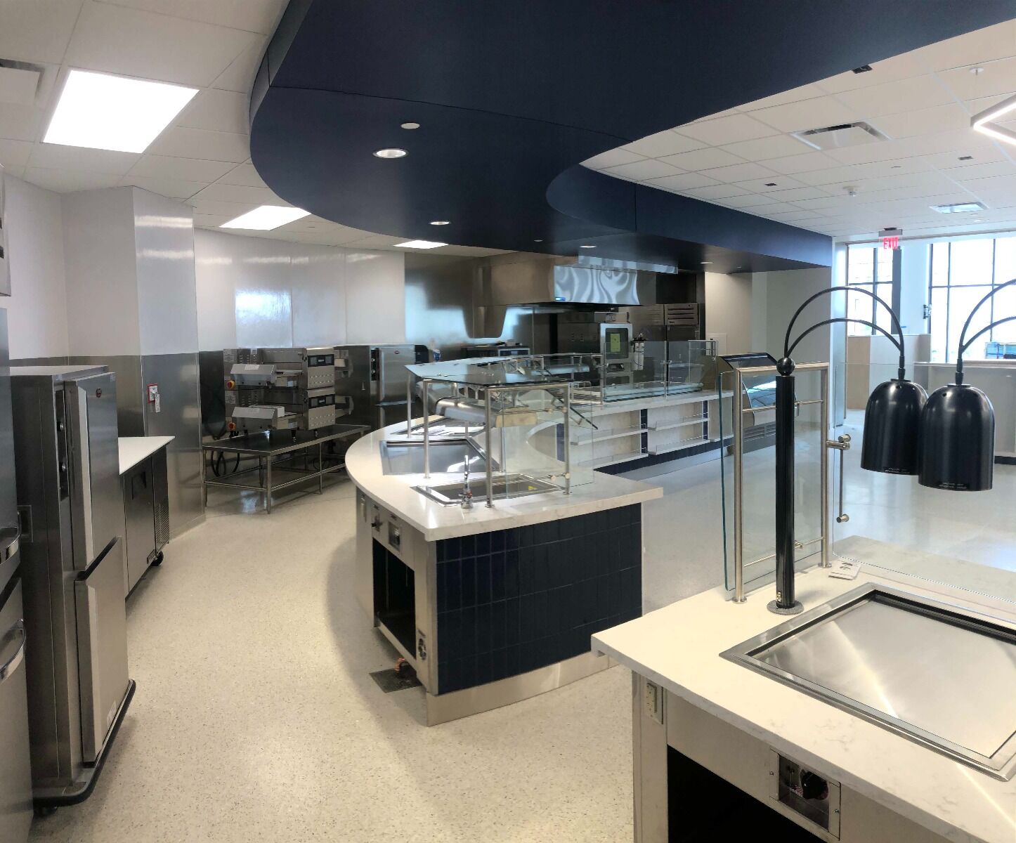 St louis hospital, open concept kitchen | The Boelter Companies