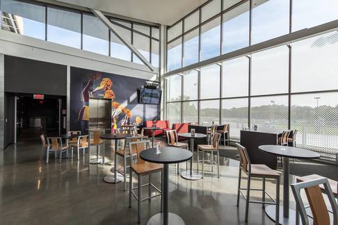 Sports stadium common area design