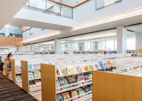 Stahl Construction Ankeny Kirkendall Public Library Interior Shelves ...