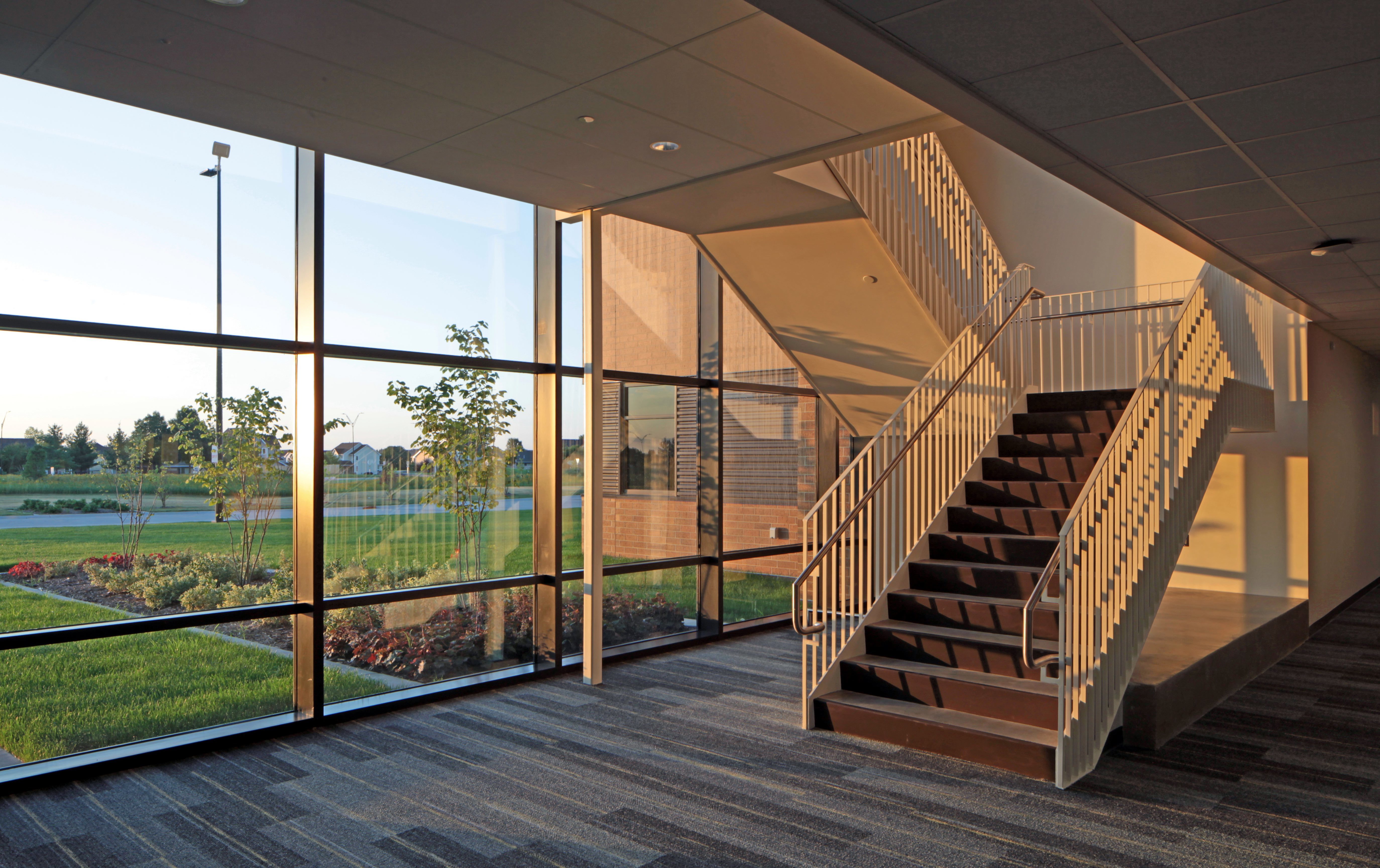 Stahl Construction Education Design Johnston High School Iowa Stairway ...