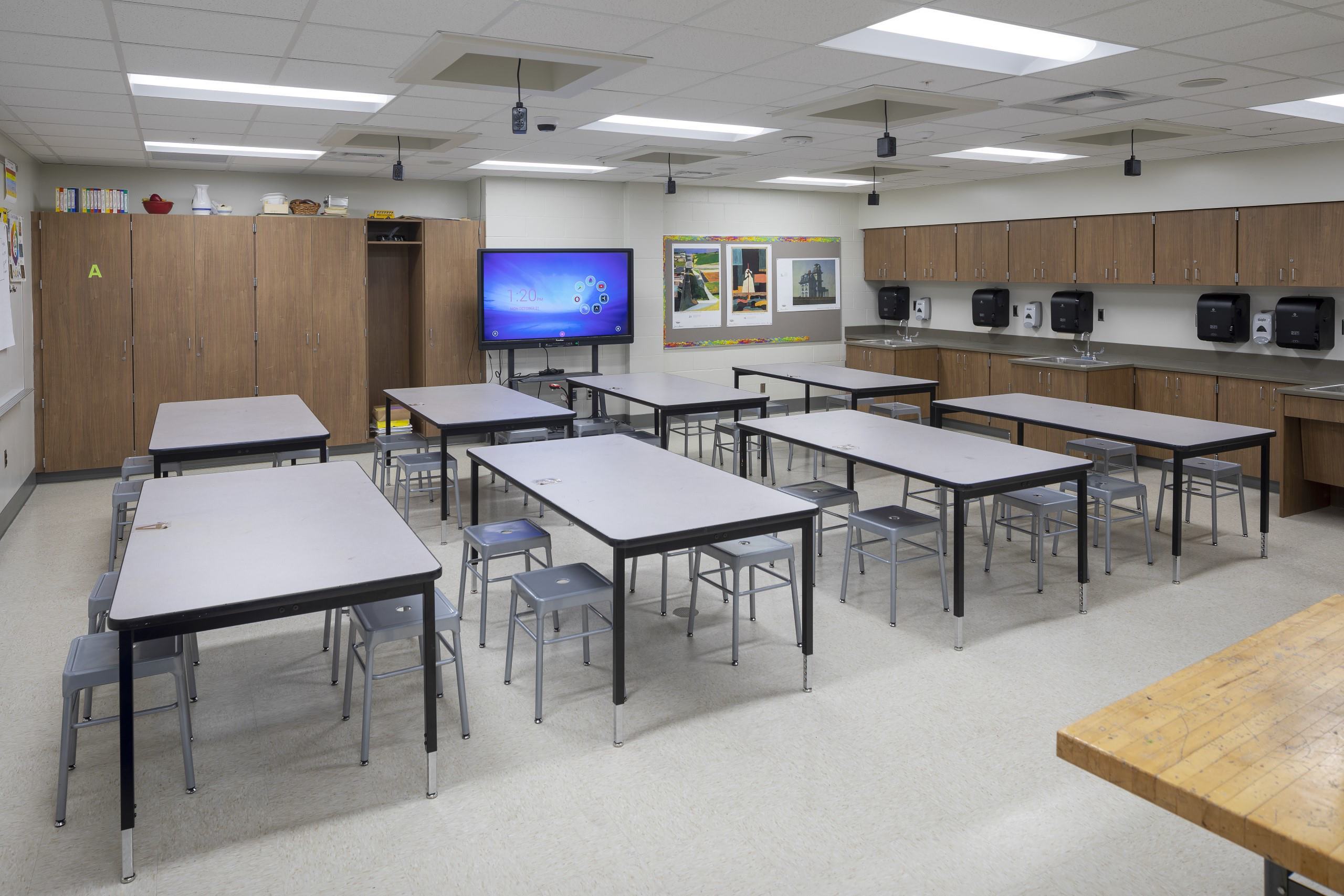 Stahl Construction Education Design Marcy Open School Interior ...