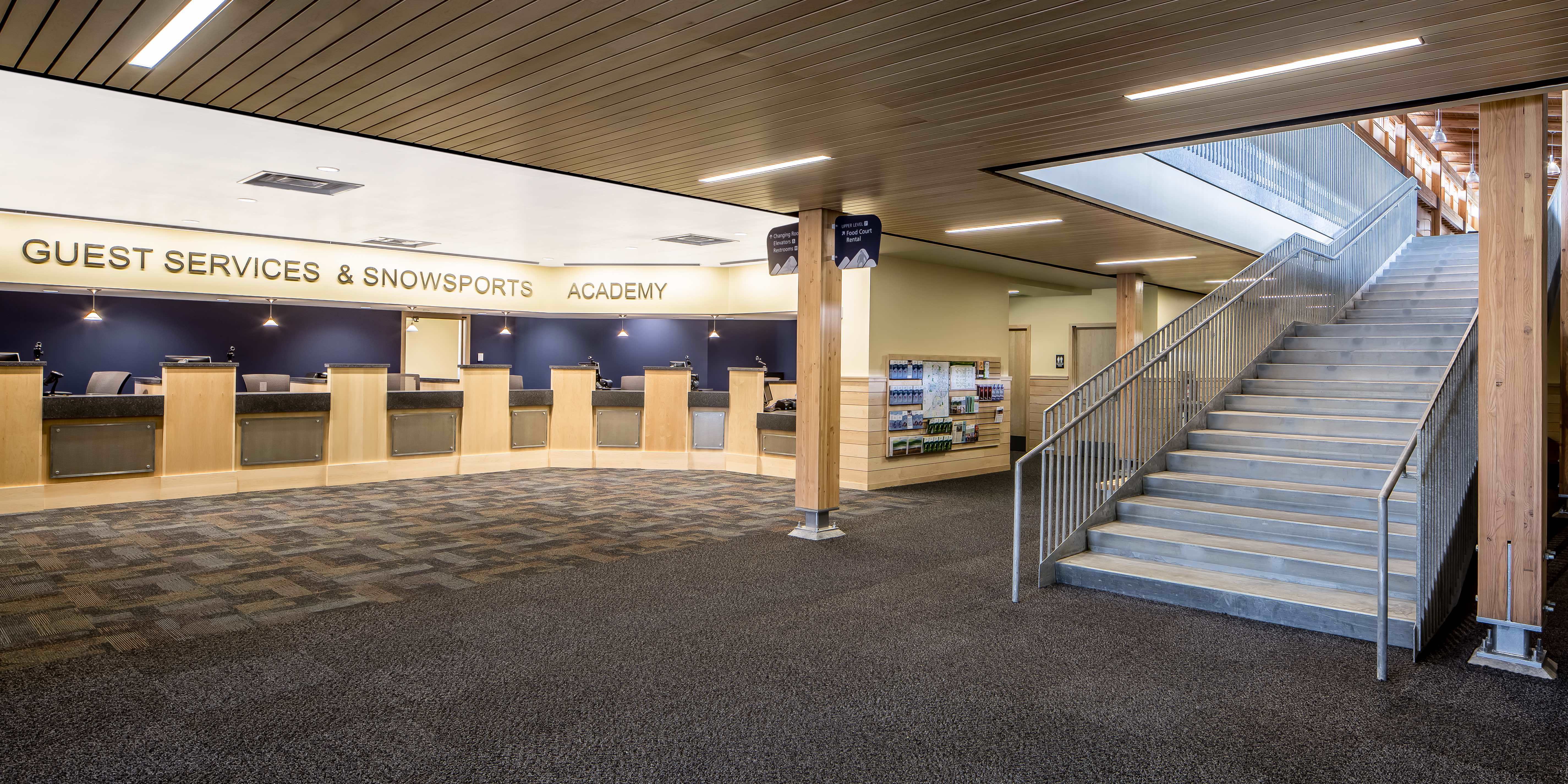 Stahl Construction Hyland Hills Ski Area Chalet Reception Guest ...