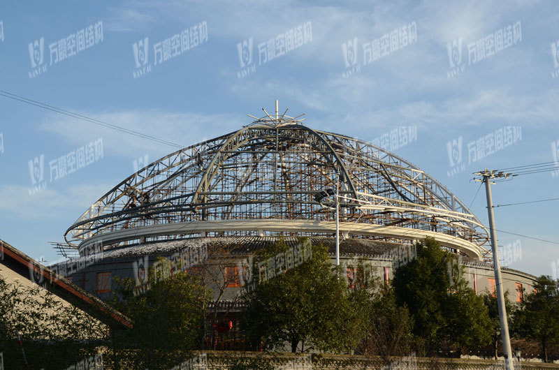 Tianhua Large Stage Shaped Steel Structure Project | liumeimei
