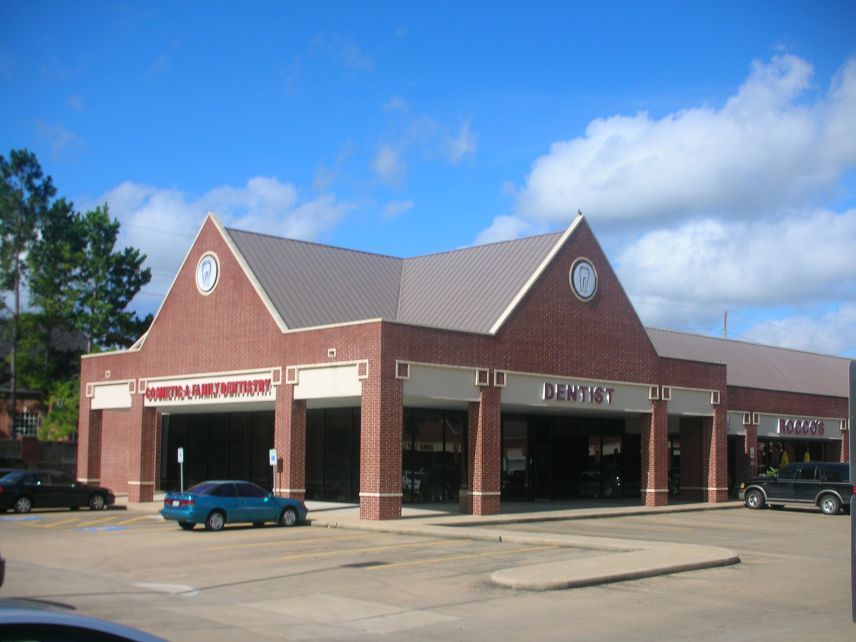 strip mall exterior | Newell's Designs