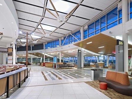 Structura Edmonton International Airport Interior Design Food Court ...