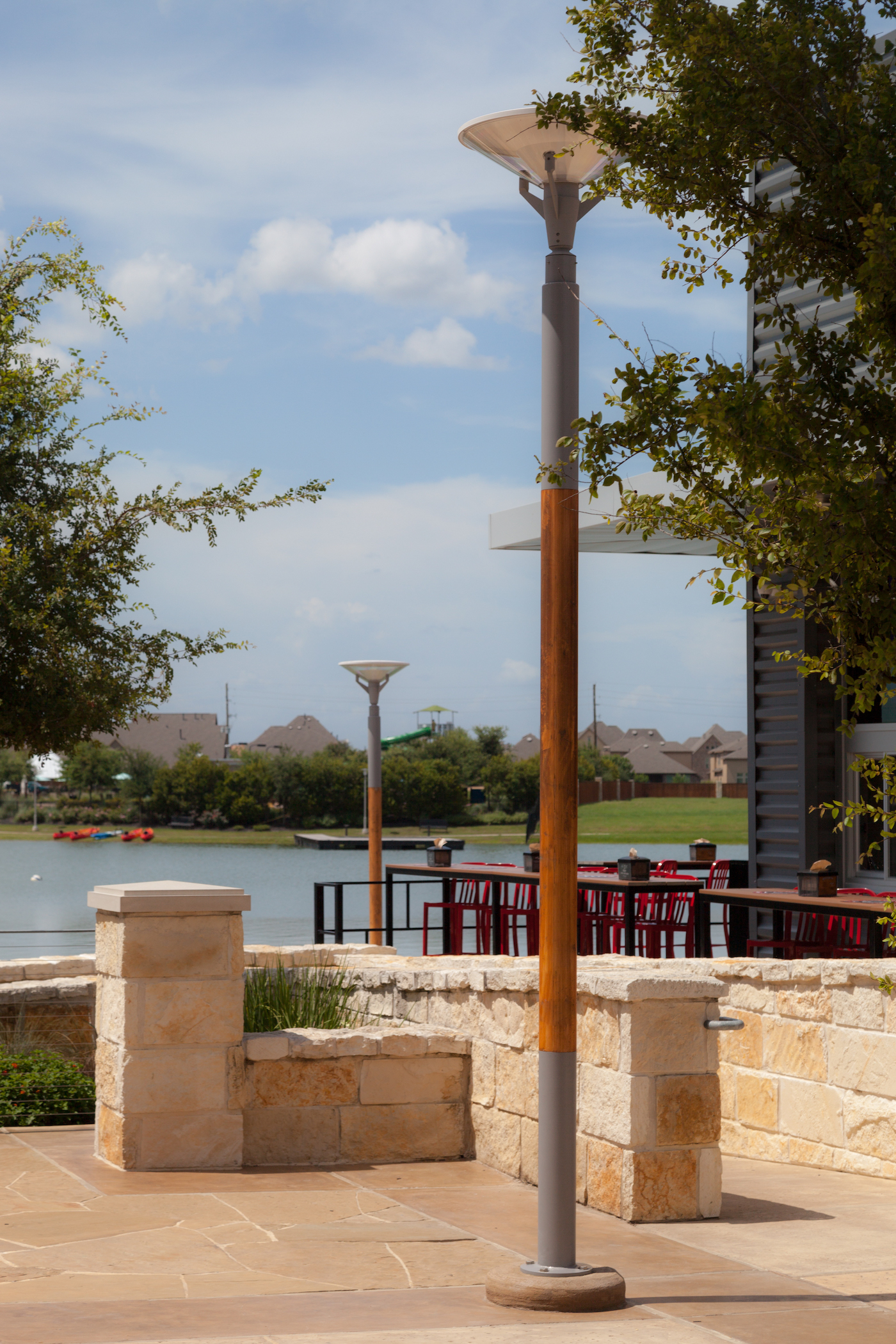 Structura Towne Lake Cypress Texas Boardwalk Outdoor Pathway Lights ...