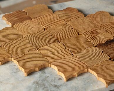 Forest Elements Wood Mosaic Wall Tiles | Surfacing Solution