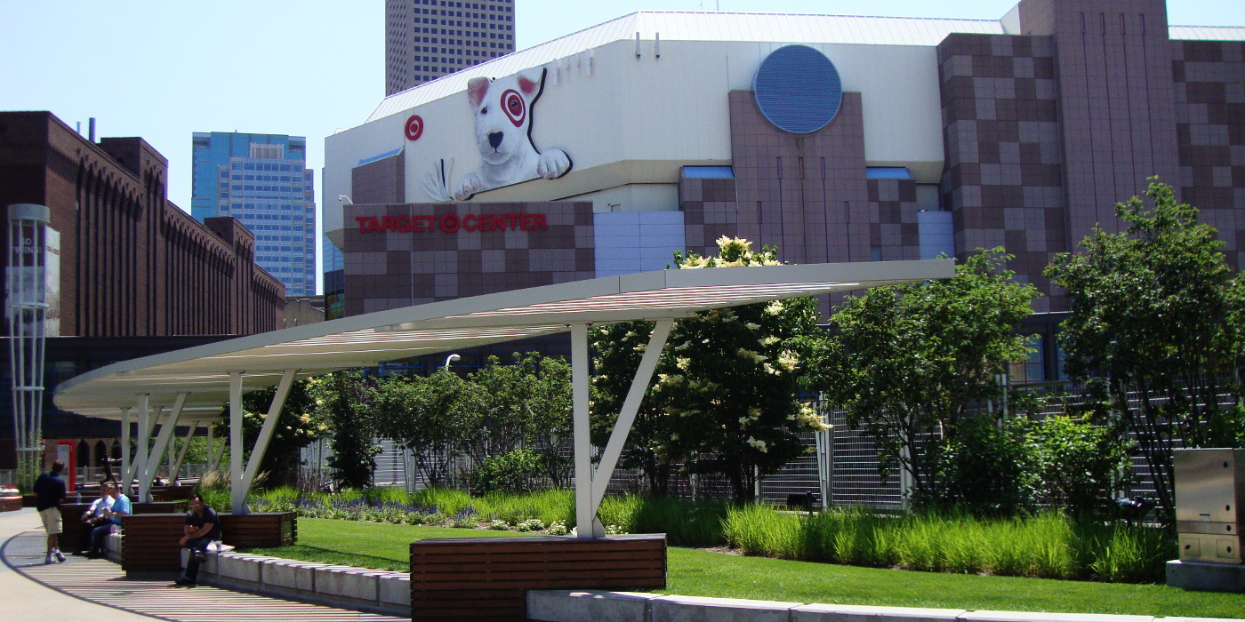 Target Field Plaza landscape architecture | Solution Blue