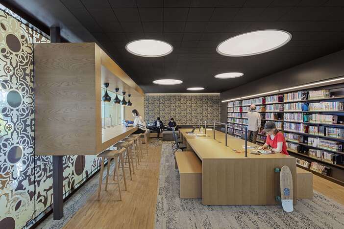Donald Dungan Library At Lions Park | Tate Inc.