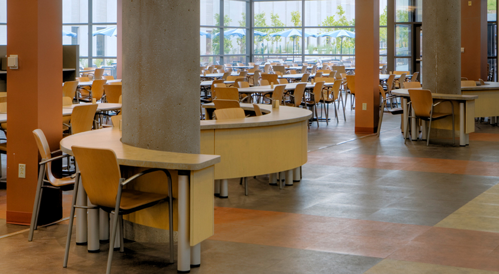 Tate Internal Revenue Service interior dining break room | Tate Inc.