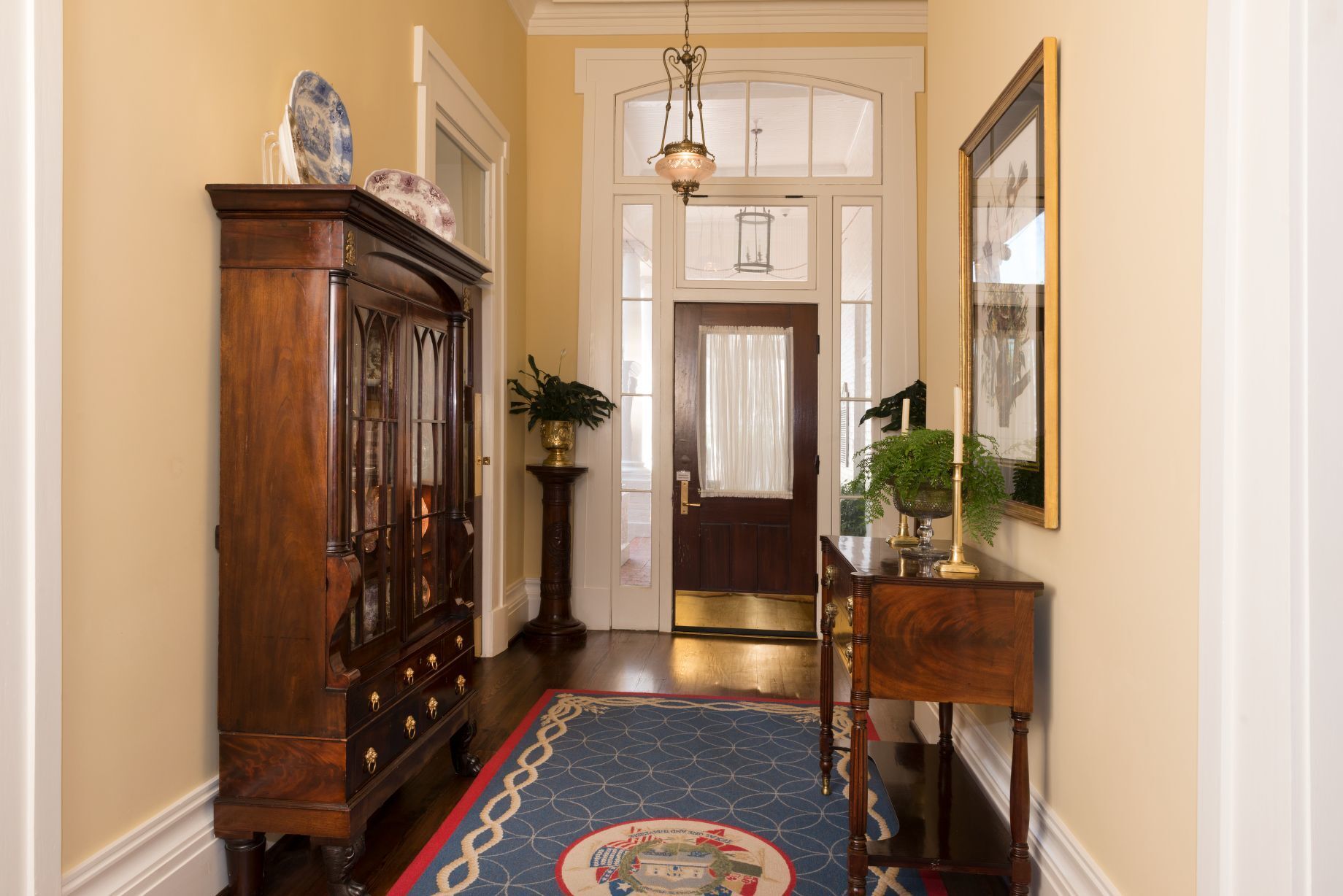 Texas Governor s Mansion Back Entry 2 | Goodwin Company