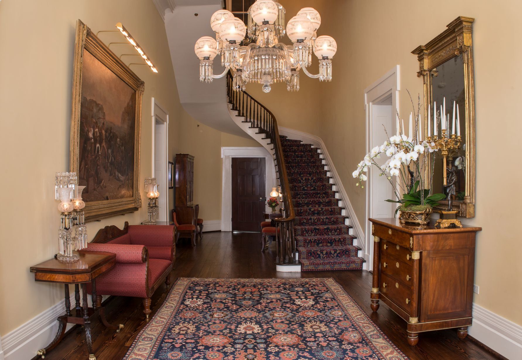 Texas Governor s Mansion Entry Hall | Goodwin Company