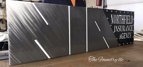 Custom Metal Business Signs | The Foundry LLC