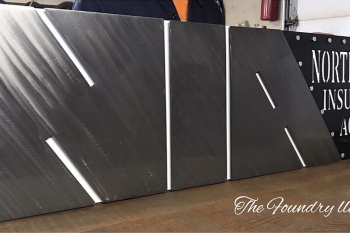 Custom Metal Business Signs | The Foundry LLC