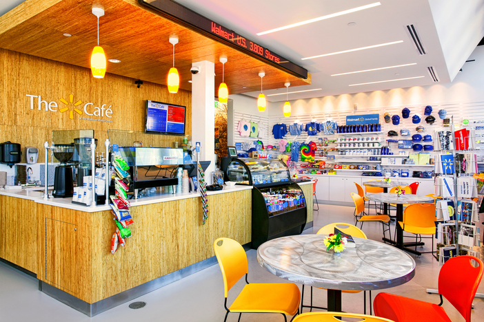 Walmart Visitor Center and Spark Café | Benchmark Group