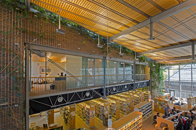 The Western Group Seattle Library Open Reading Room Custom Interior ...