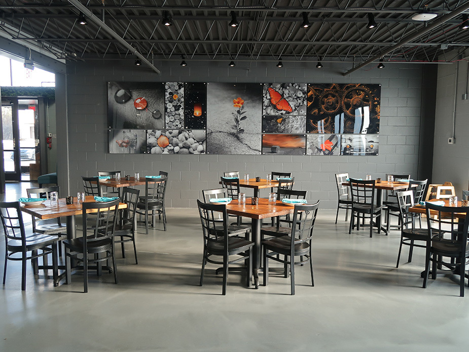 TRA Design karrikan Spirits dining area | TRA Design