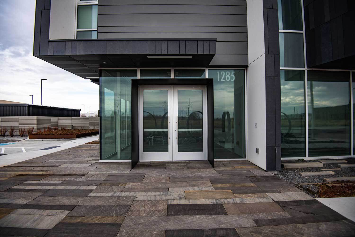 Tubelite Salt Lake City Fire Station Entrance Design | Tubelite