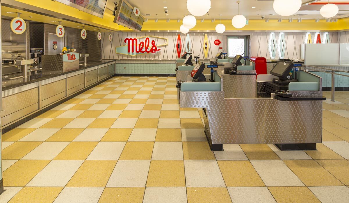Universal Studios Mel's Diner | Wausau Tile