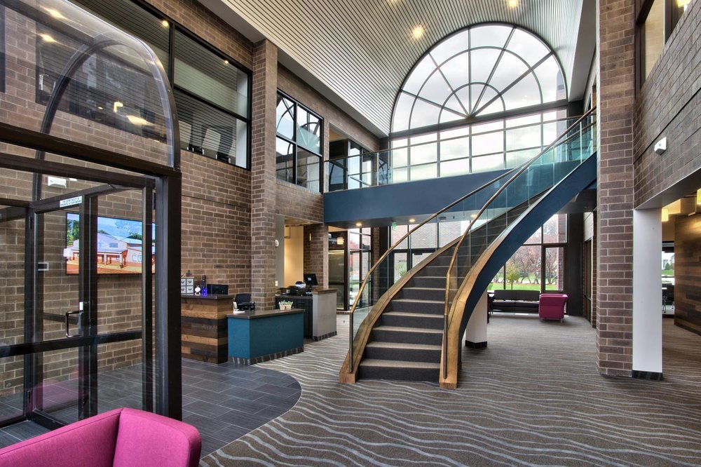 Vanman river valley church interior | Vanman Architects and Builders