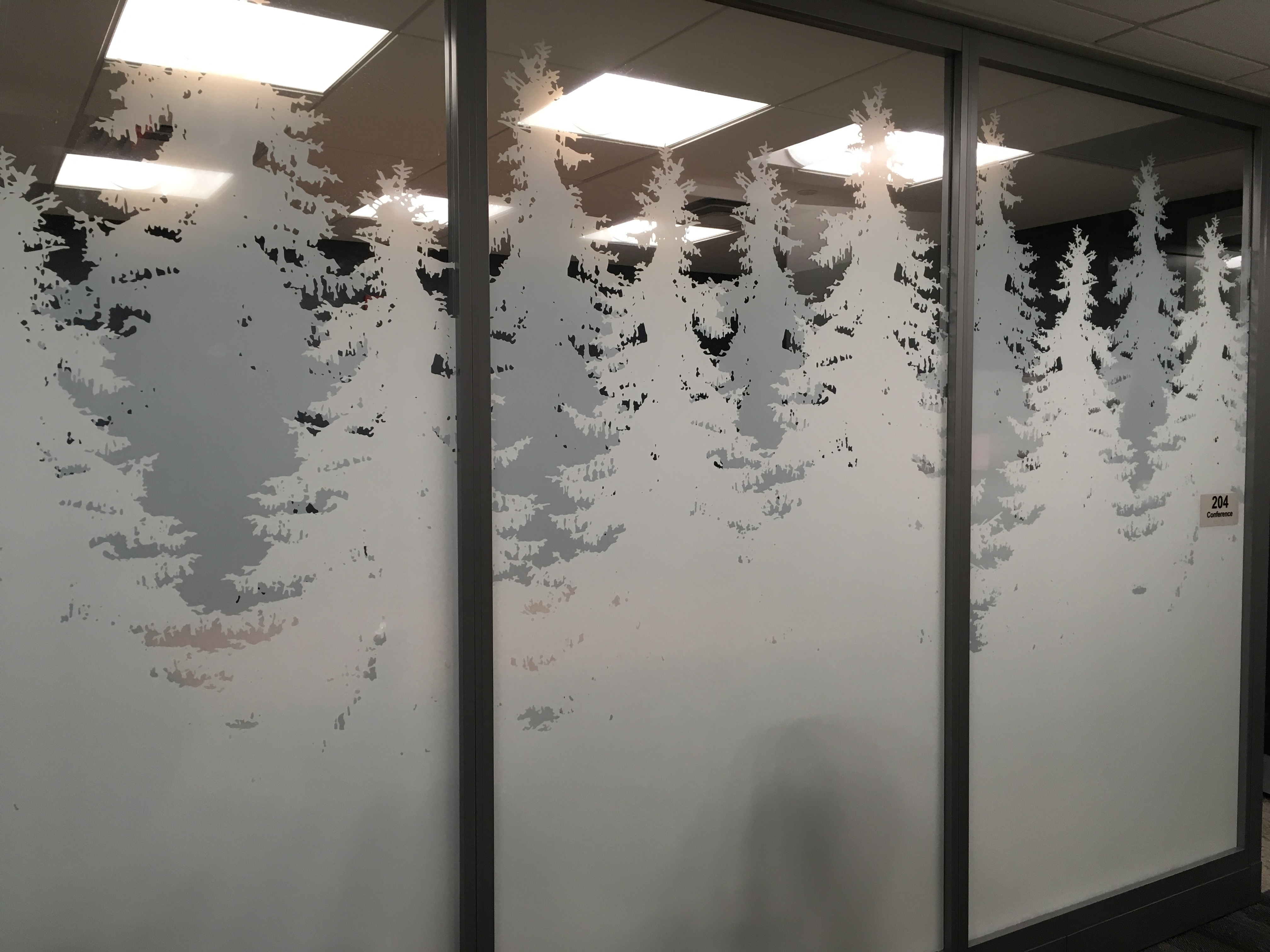 Variable White Ink trees | Berry and Homer