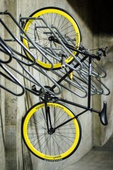 Vertical+ No Scratch® Bike Racks | Sportworks