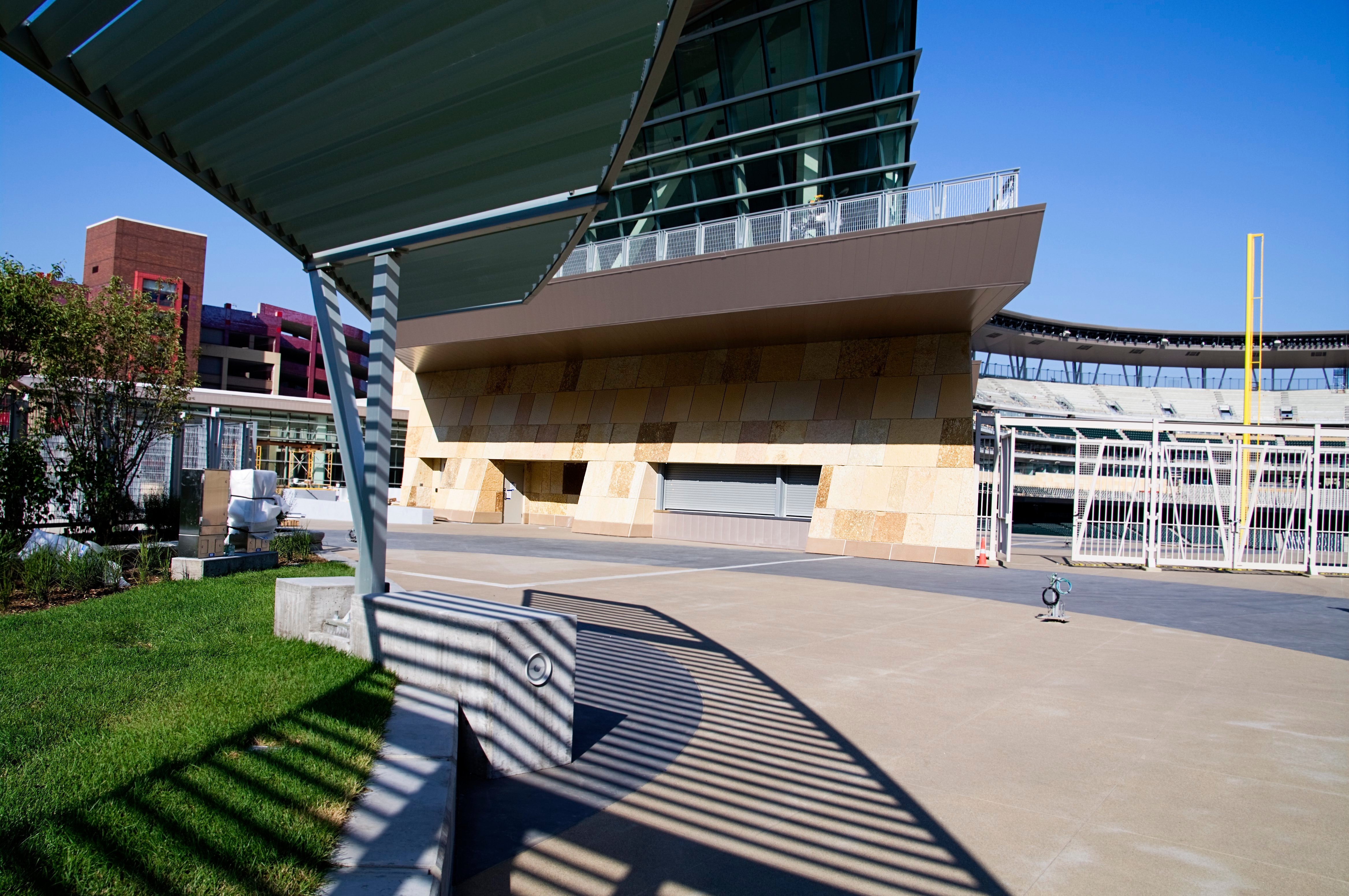 Vetter Stone Target Field Exterior Back Gate | Vetter Stone