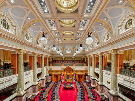 Victoria Legislative Chamber | Meteor Lighting