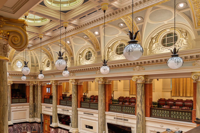 Victoria Legislative Chamber | Meteor Lighting