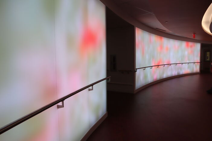 Custom Curved Video Wall | GPI Design