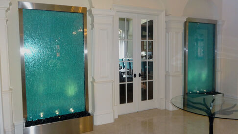 Standard Single Panel Water Wall | Bluworld of Water