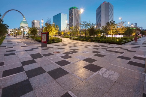 Wausau Tile Ground and Blaster Custom Terrazzo Pavers | Wausau Tile