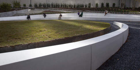 Wausau Tile Precast Concrete Atlanta Financial Center Exterior Park ...