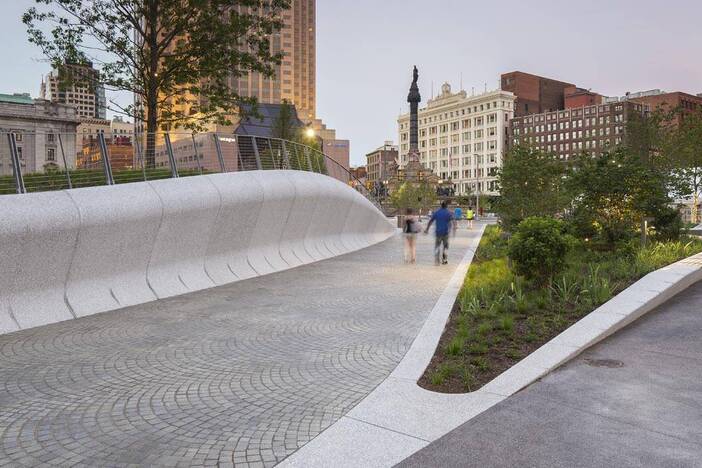 Cleveland Public Square | Cleveland, OH | Wausau Tile