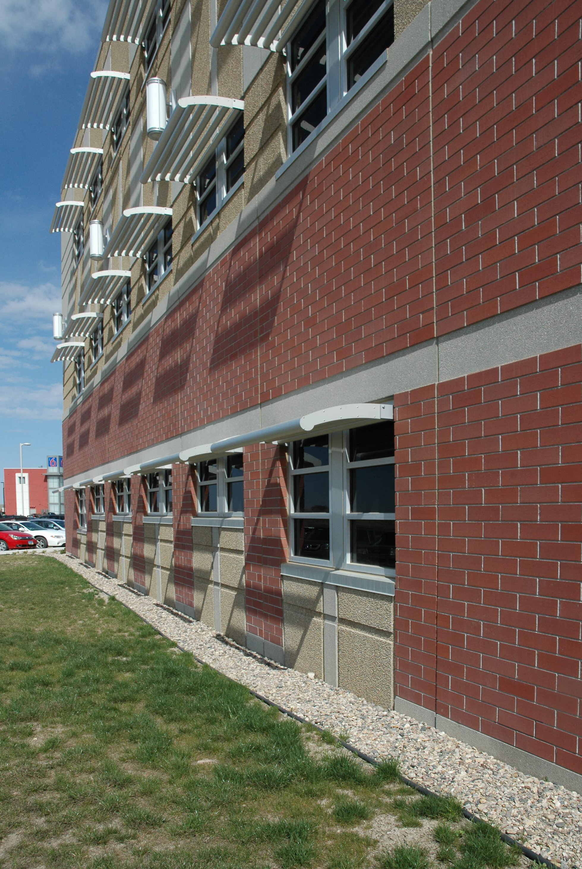 Wells Concrete Trinity Health Healthcare Design Side Building Brick | Wells