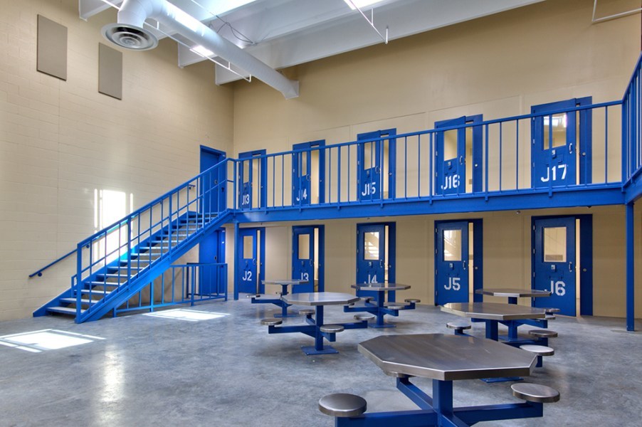 Wells concrete williams county jail interior 1 | Wells Brand