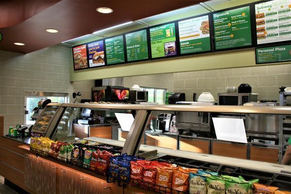 white oak construction Subway food service design | White Oak Construction