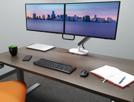 ZG Series - ZGX (Dual Monitor w/ Crossbar) | Zgo Technologies