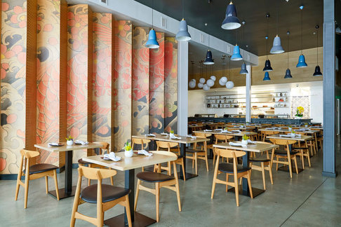 Wick Architecture SakeDojo Hospitality Design bar area | Wick ...