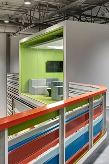 Fish bowl conference room design | INVISION Architecture