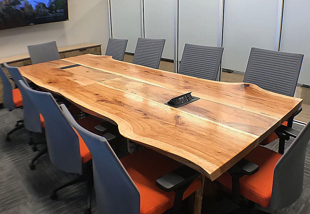 Wood-cubicles-masterpiece-premier-customs conference-table 1 | Wood ...