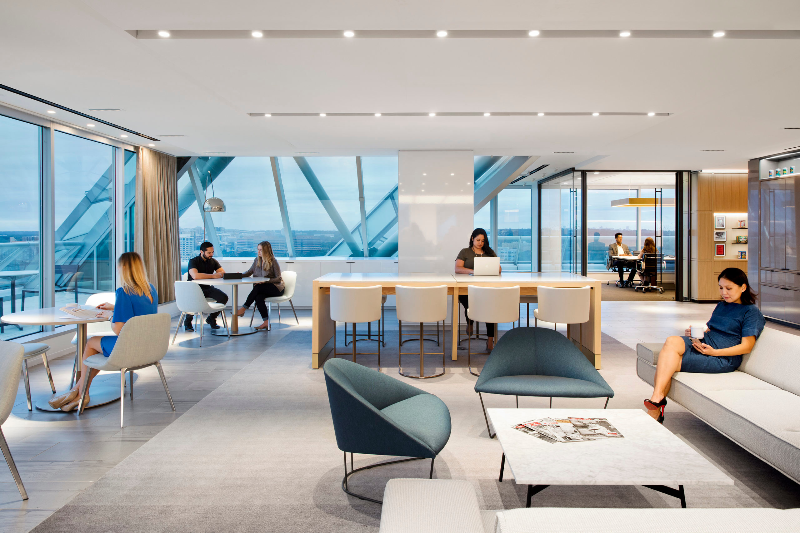 Work lounge design | OCL Architectural Lighting