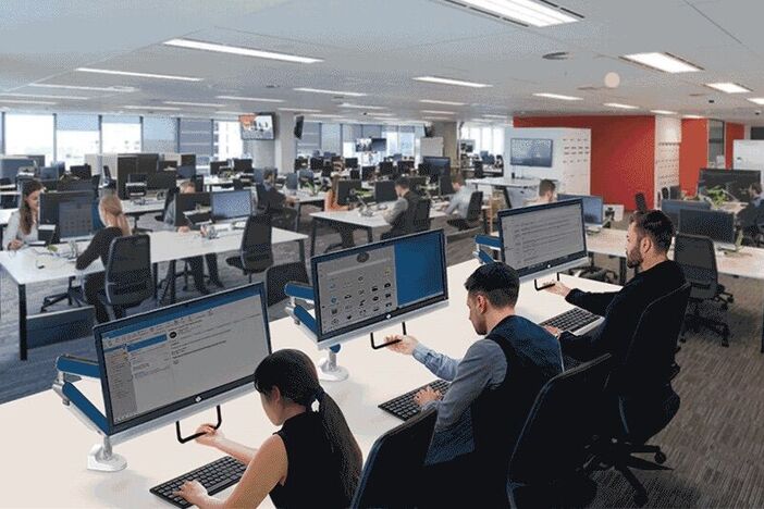 ZG Series - ZGX (Dual Monitor w/ Crossbar) | Zgo Technologies