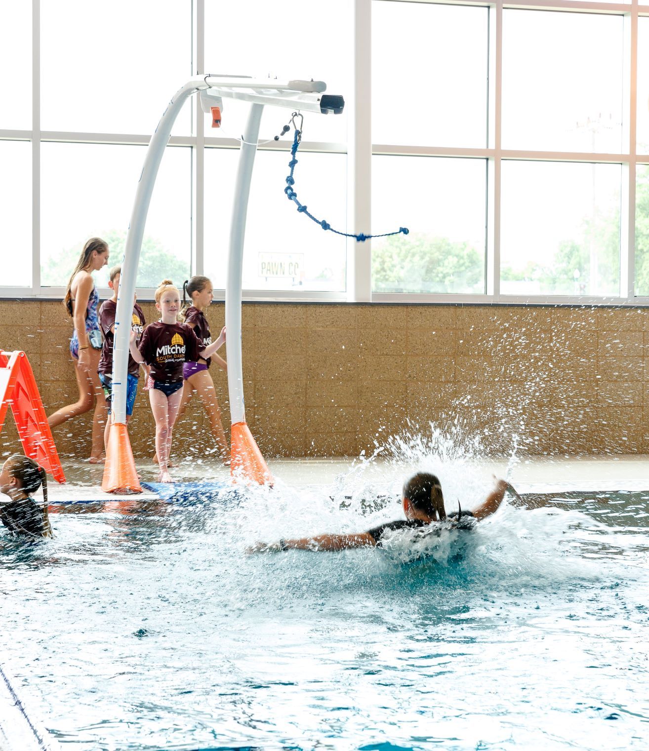 Zip line splash | MSH Architects