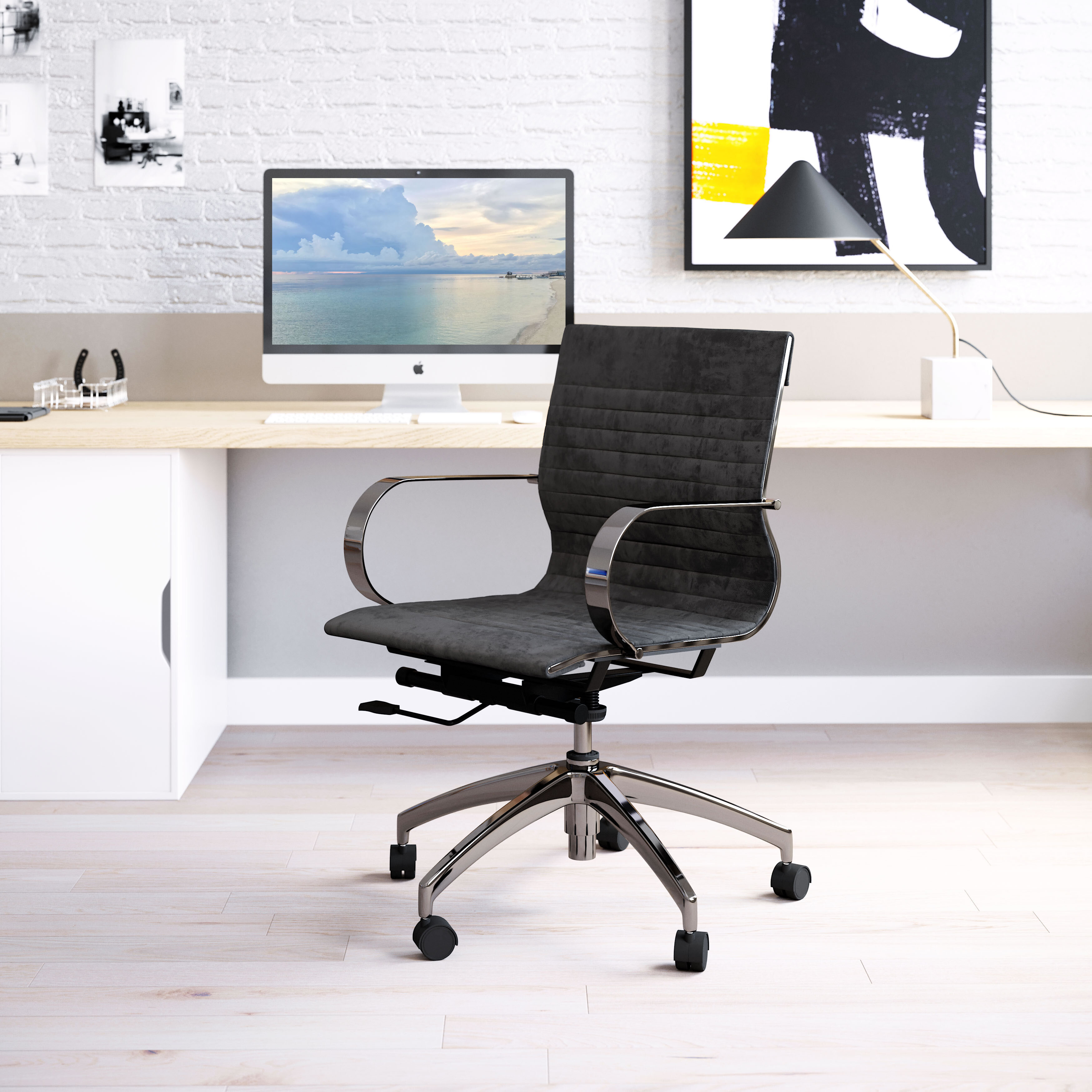 zuo modern office space black office chair | Zuo Modern